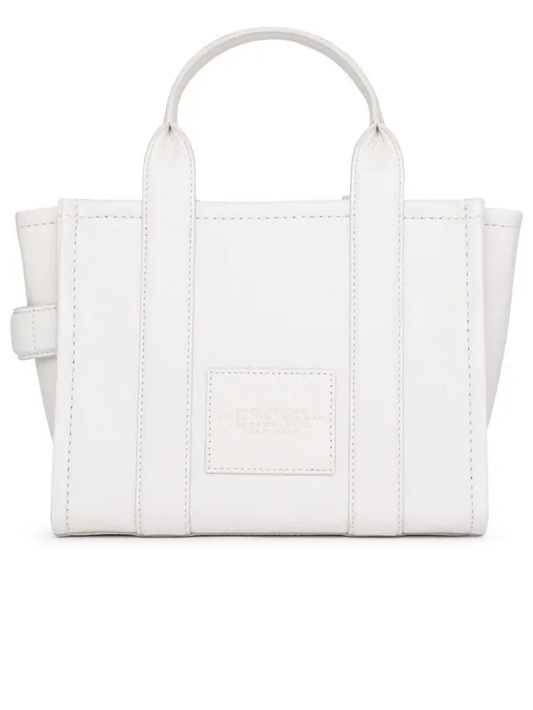 Marc Jacobs Leather Mini Tote Bag - Ivory