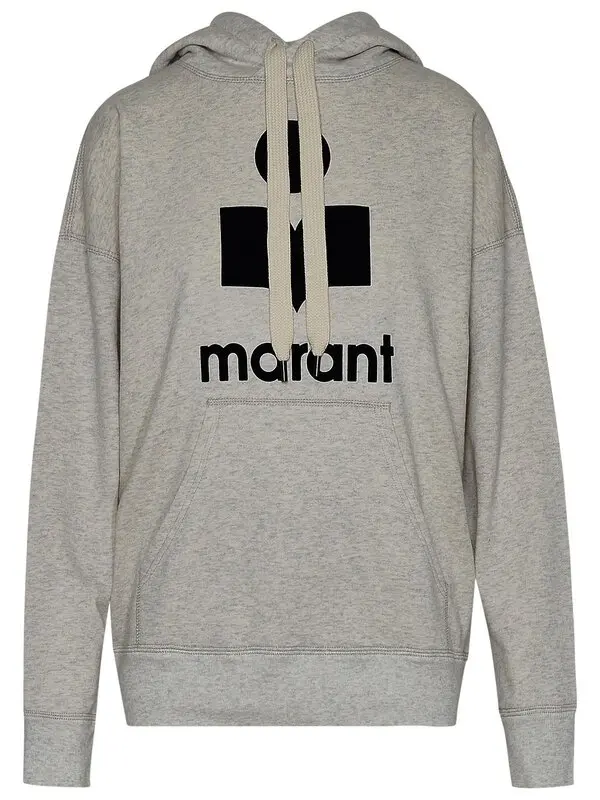 Isabel Marant Cotton Blend Mansel Sweatshirt - Grey