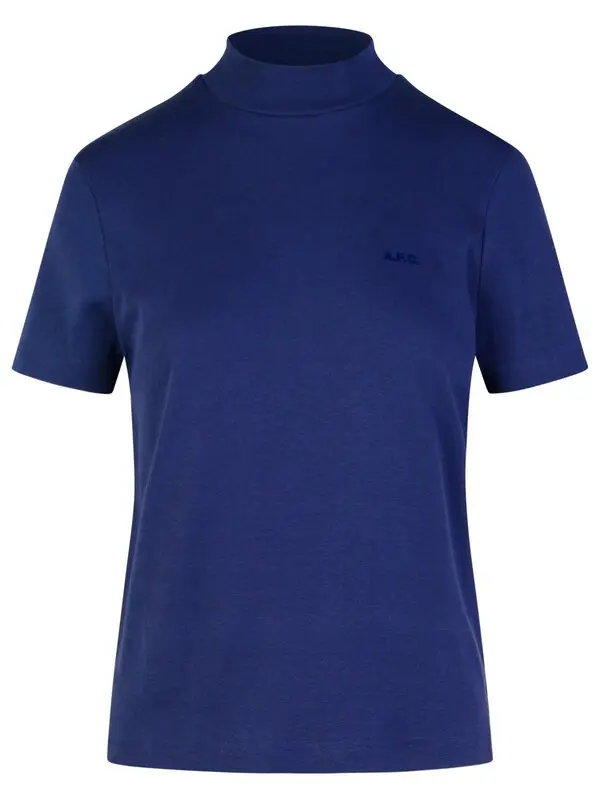 Caroll' Cotton T Shirt In Navy 19% Off Editorialist