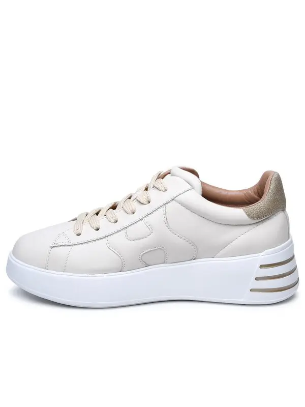 Hogan Leather Rebel H564 Sneaker - Cream