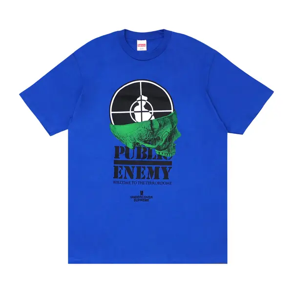 Supreme X Undercover X Public Enemy Terrordome Tee - Blue
