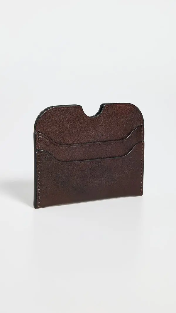 Acne Studios Elmas Aged Leather Card Case
