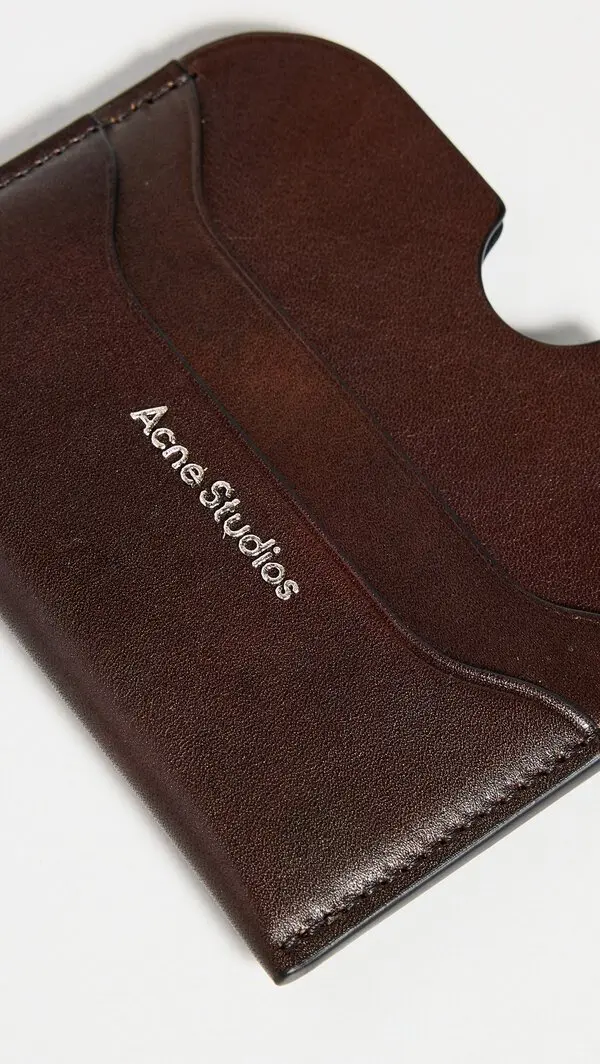 Acne Studios Elmas Aged Leather Card Case