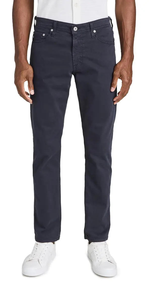 Ag Graduate Sud Tailored Twill Jeans - New Navy