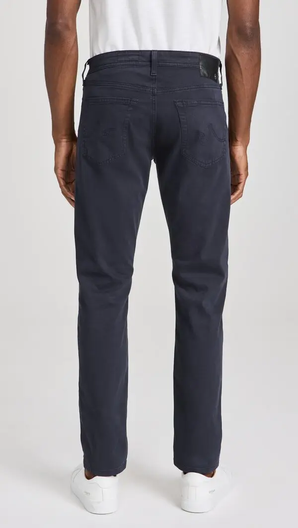 Ag Graduate Sud Tailored Twill Jeans - New Navy