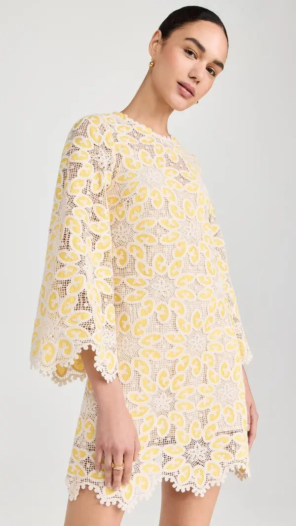 golden yellow mini dress Cassira Shimmer Maxi Dress