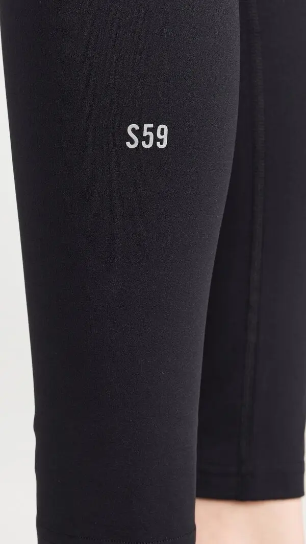 Splits59 Mia Rigor 7/8 Ankle Leggings - Black