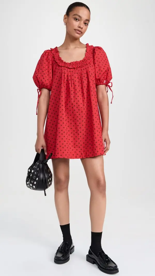 DAMSON MADDER Jemima Ruffle Mini Dress
