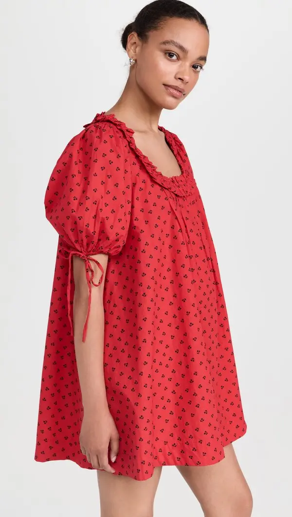 DAMSON MADDER Jemima Ruffle Mini Dress