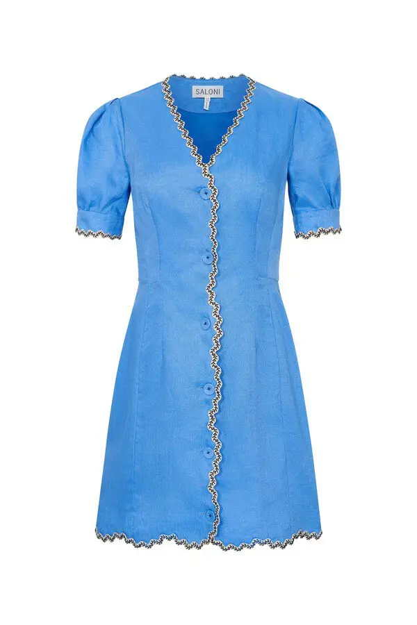 saloni short dress Saloni Pattern Mini Dress (4/S)
