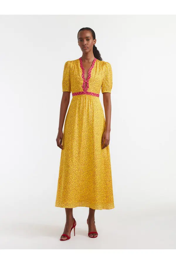 bell sleeve off shoulder dress Donna Long Off the Shoulder Illusion Sleeve Dress