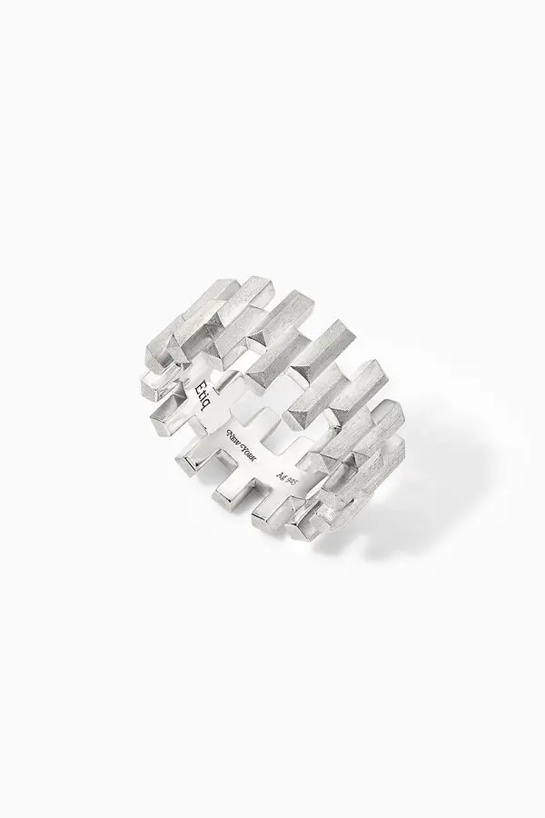 ETIQ Puzzle Ring - Silver