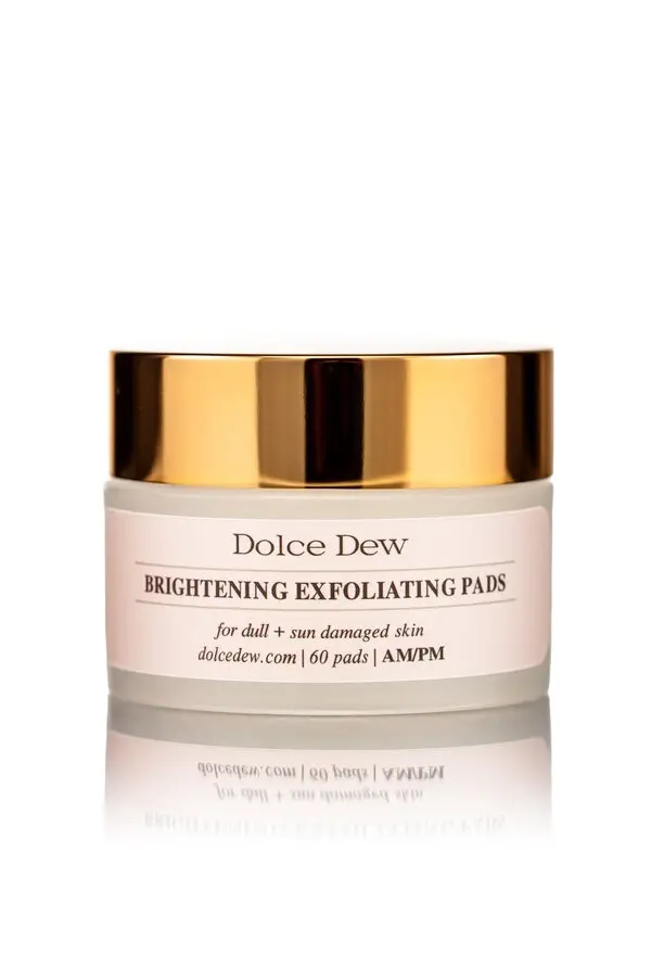 DOLCE DEW Brightening Exfoliating Pads - Green
