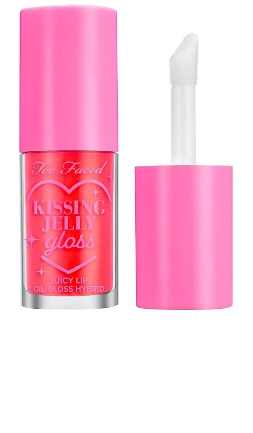 TOO FACED Kissing Jelly Lip Oil Gloss - Sour Watermelon