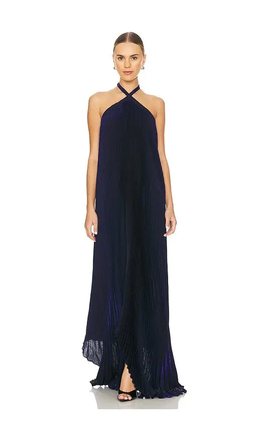 L'IDEE Deesse Gown - Midnight Shimmer