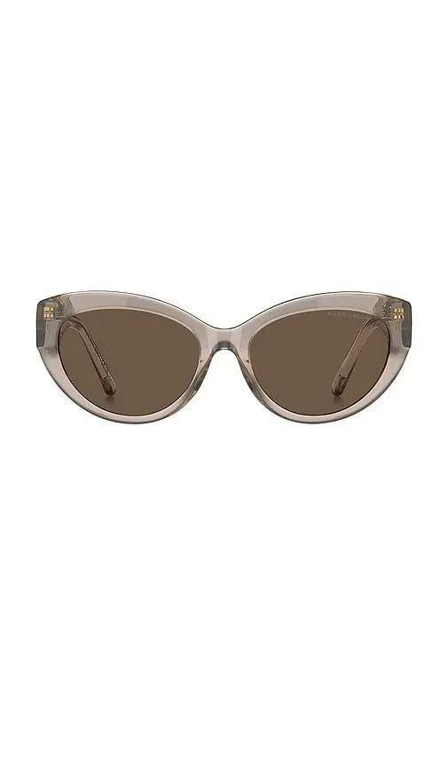 Marc Jacobs Cat Eye Sunglasses - Nude & Brown