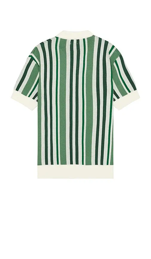 BOUND Knit Polo In Green