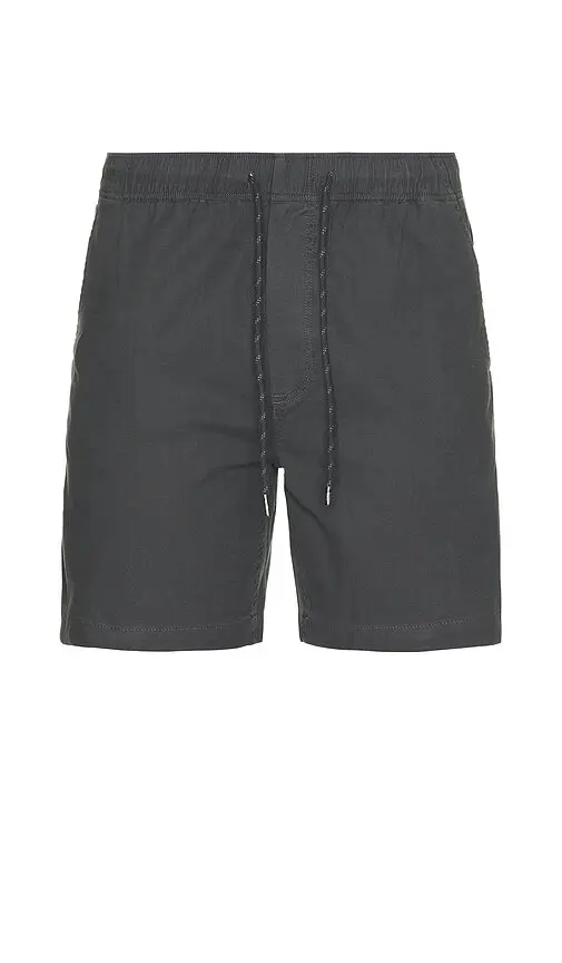 Faherty Brand Essential Drawstring Short - Graphite Tide