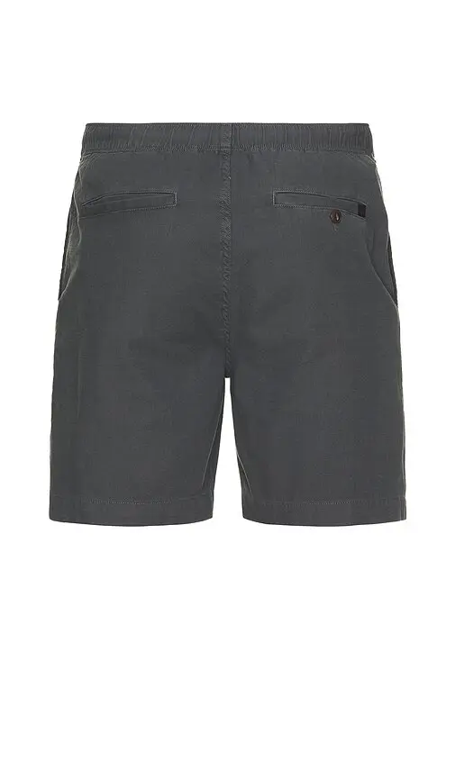 Faherty Brand Essential Drawstring Short - Graphite Tide