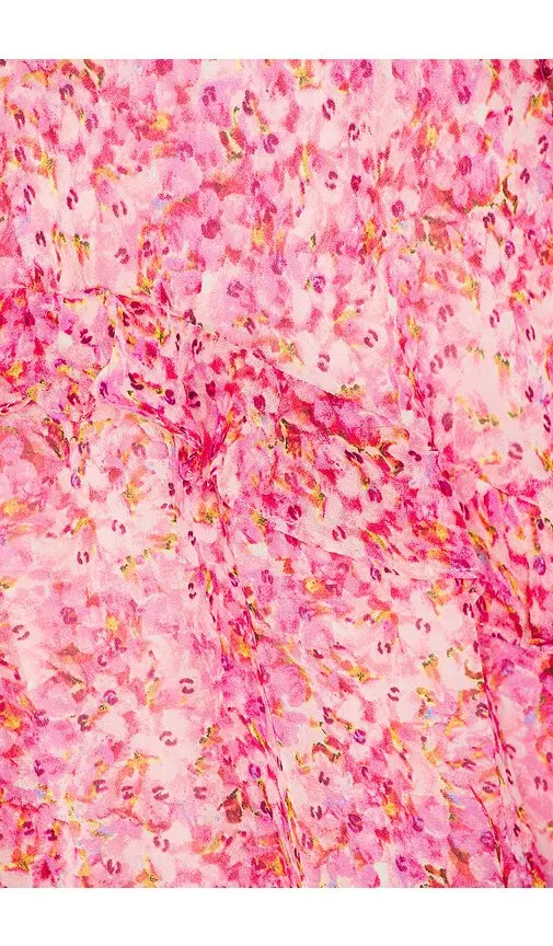 olina dress in pink ditsy astr the label Astr Olina Dress in Pink