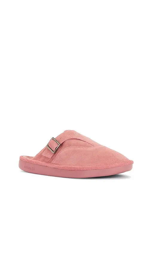 BRUNCH Amour Suede Mules - Rose