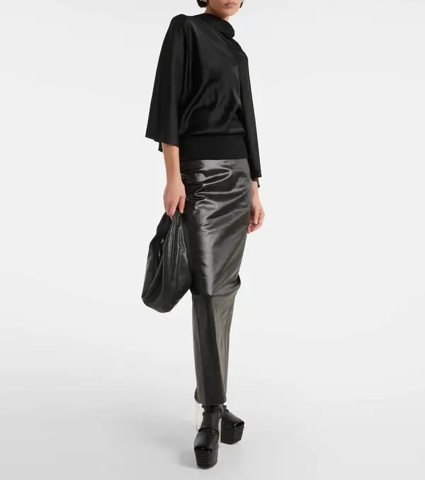 Rick Owens Cylinder Draped Top