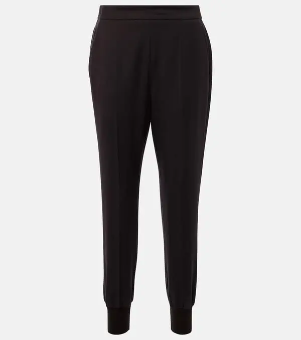 Stella McCartney Wool Flannel Sweatpants - Brown