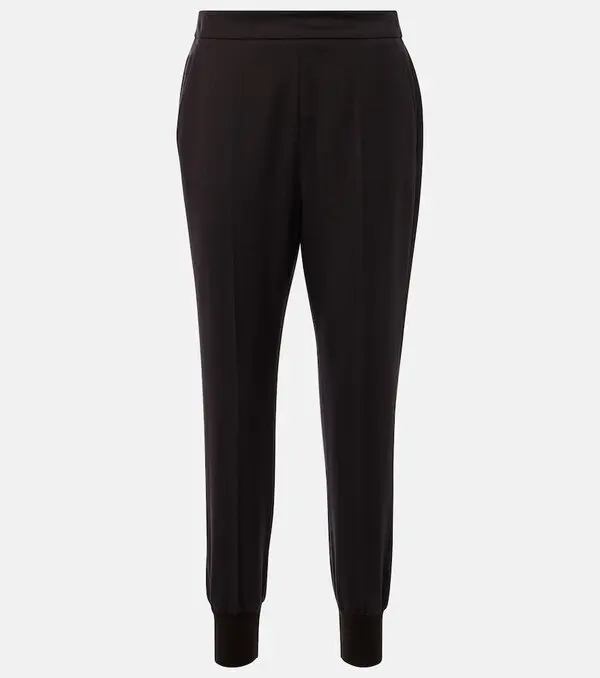 Stella McCartney Wool Flannel Sweatpants - Brown