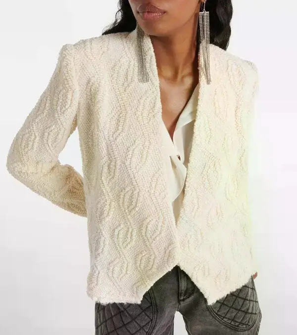Isabel Marant Étoile Loyana Wool-blend Jacket