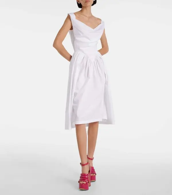 white christmas dresses Vivienne Westwood Draped Corset dress – SOIR