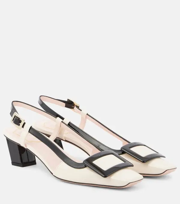 ROGER VIVIER Belle Vivier Slingback Pumps - Multicoloured