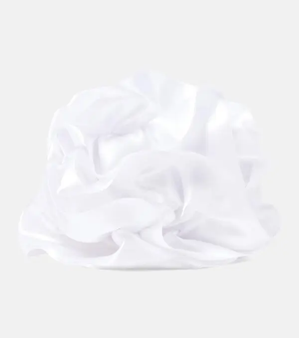 JENNIFER BEHR Ruffled Silk-blend Satin Hair Clip