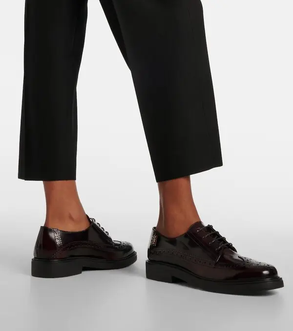 TOD'S Leather Brogues - Brown