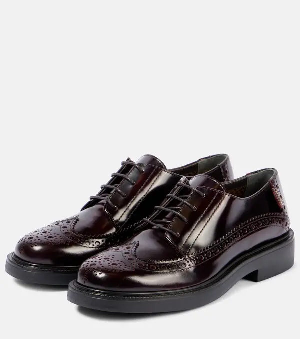 TOD'S Leather Brogues - Brown