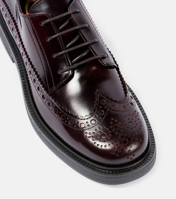 TOD'S Leather Brogues - Brown