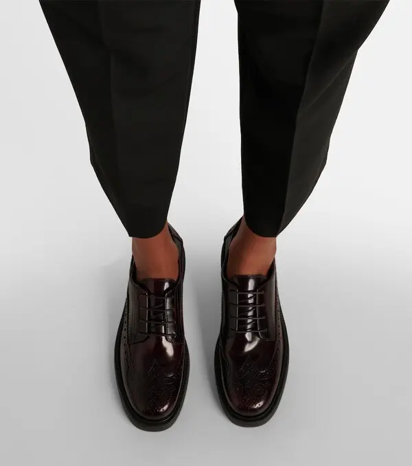 TOD'S Leather Brogues - Brown