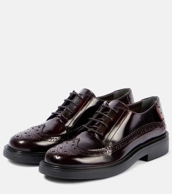 TOD'S Leather Brogues - Brown