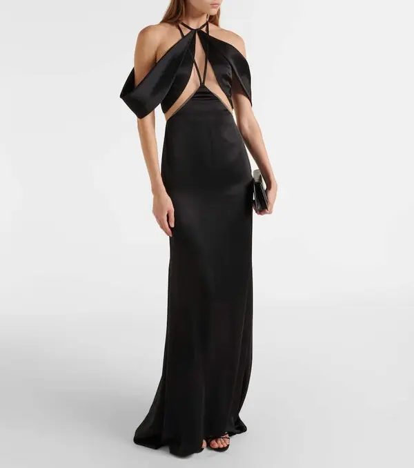 David Koma Off-shoulder Gown