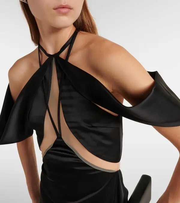 David Koma Off-shoulder Gown