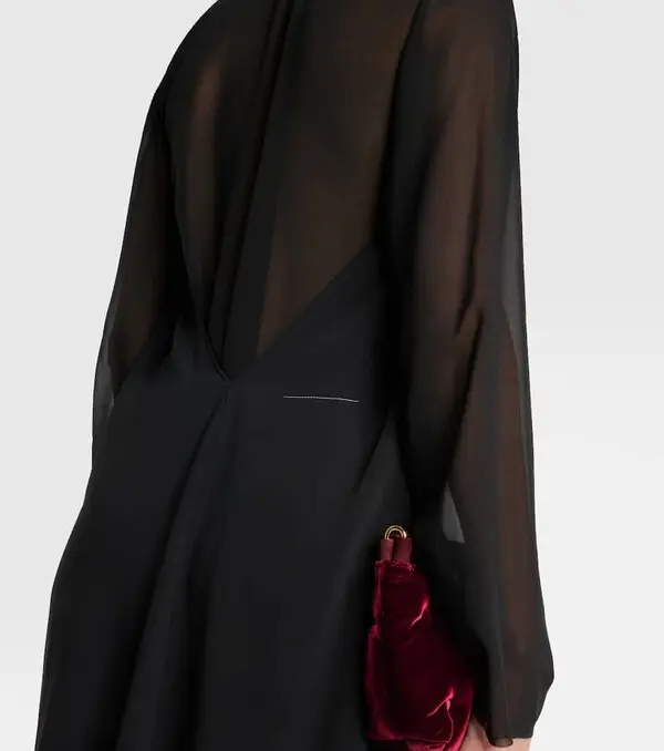 MAISON MARGIELA Draped Midi Dress