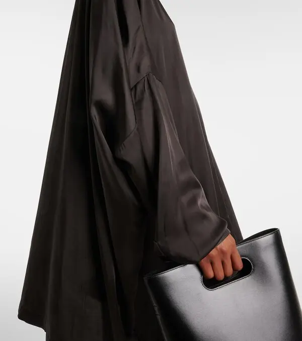 Rick Owens Jumbo Turtleneck Top - Black