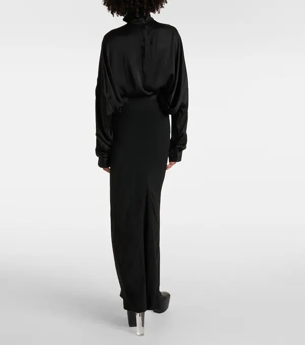 Rick Owens Coda Maxi Skirt - Black