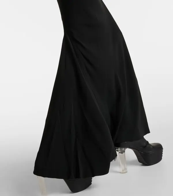 Rick Owens Coda Maxi Skirt - Black