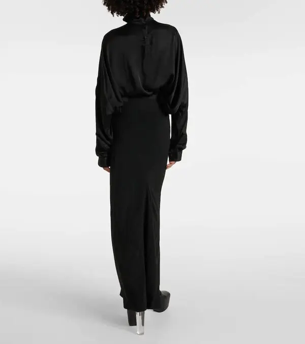 Rick Owens Coda Maxi Skirt - Black