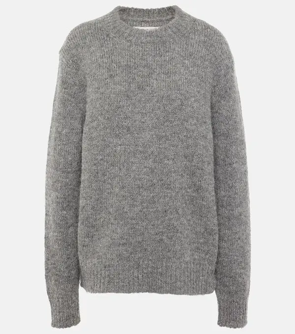 JIL SANDER Alpaca And Wool-blend Sweater - Grey
