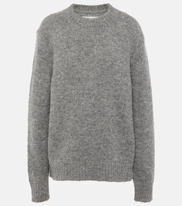 JIL SANDER Alpaca And Wool-blend Sweater - Grey