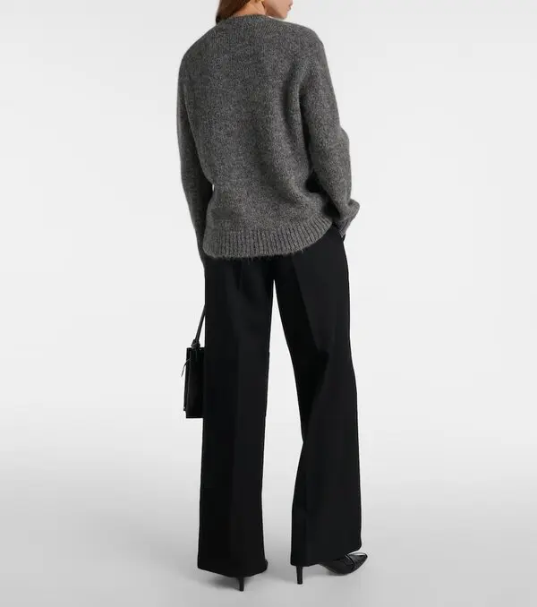 JIL SANDER Alpaca And Wool-blend Sweater - Grey
