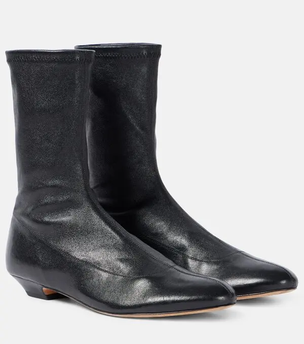 Khaite Apollo Ankle Boots - Black