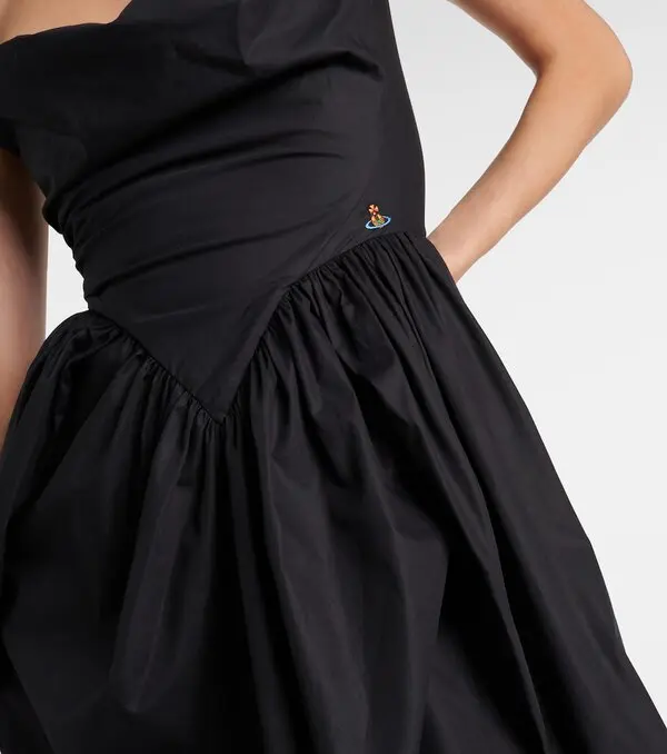 VIVIENNE WESTWOOD Sunday Cotton Corset Dress - Black