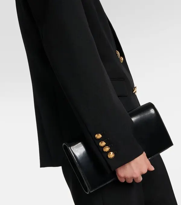 NILI LOTAN Veda Virgin Wool Jacket - Black